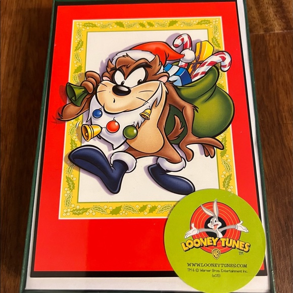 Warner Bros. | Holiday | Looney Tunes Tasmanian Devil Taz Santa Merry ...